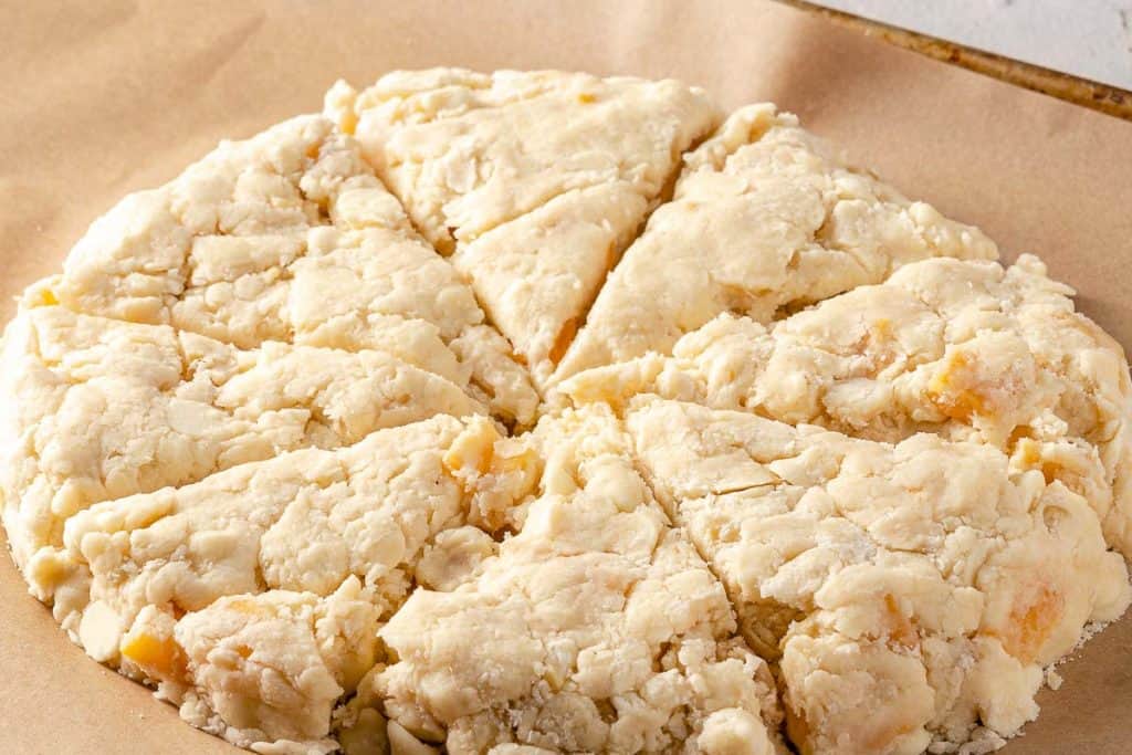 Mango and White Chocolate Scones - Nibble and Dine