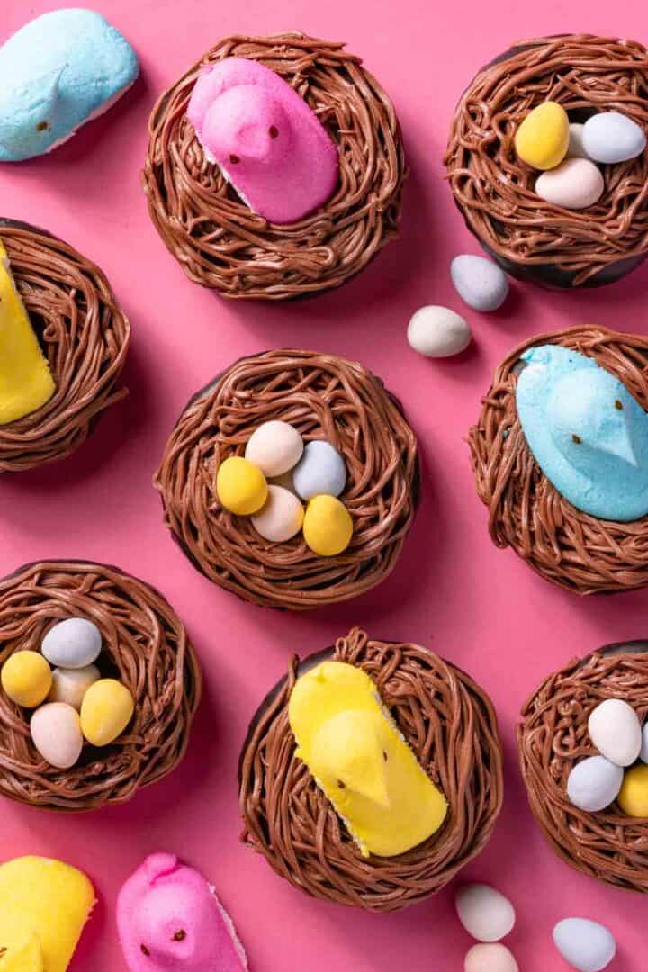 Easter Nest Donuts - Nibble and Dine