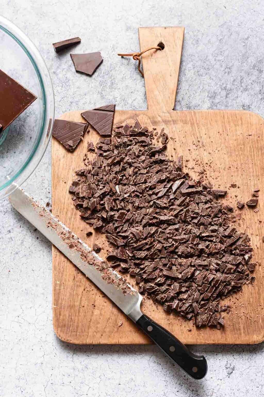 Dark Chocolate Almond Bark - Nibble and Dine